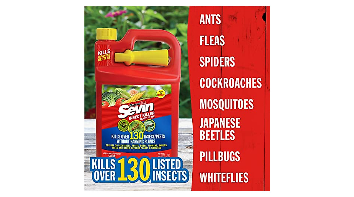 Sevin Bug Killer RTU - 1 Gal Effective Insect Control