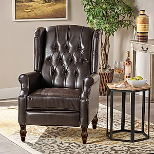 Maricome 6 Inch Wood Sofa Legs Walnut Turned Round Bun Wooden Furniture Legs Set of 4