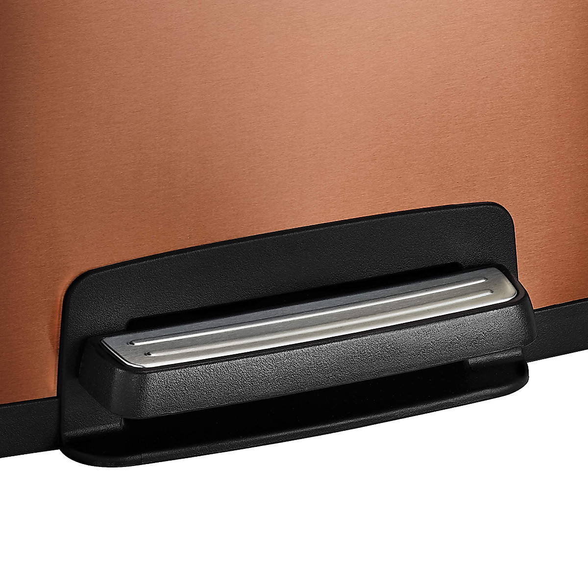 Tramontina 13 Gallon Stainless Steel Step Can - Stainless Steel (Bronze)