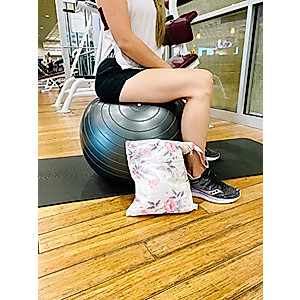 ALVABABY 2pcs Cloth Diaper Wet Dry Bags Waterproof Reusable with Two Zippered Pockets Travel Beach Pool Daycare Soiled Baby Items Yoga Gym Bag for Swimsuits or Wet Clothes L5166