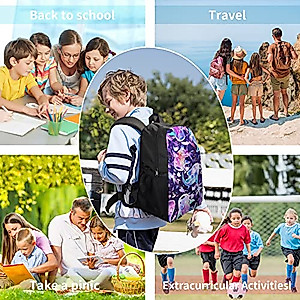 MEDTOGS Shark Backpacks for School 17 inch School Bag Large Book Bags for Middle School High School College Travel