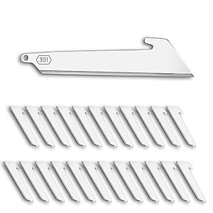 OUTDOOR EDGE RazorSafe 3" Utility | 24 Value Pack of Stainless EDC Utility Blades | Compatible with Outdoor Edge 3" Razor Blade Knives | Perfect for Work & Everyday Carry