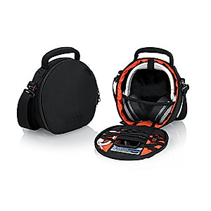 Sennheiser HD280PRO Headphone (new model) with Gator Cases G-Club Series G-CLUB-HEADPHONE Carry Case for DJ Style Headphones/Accessories