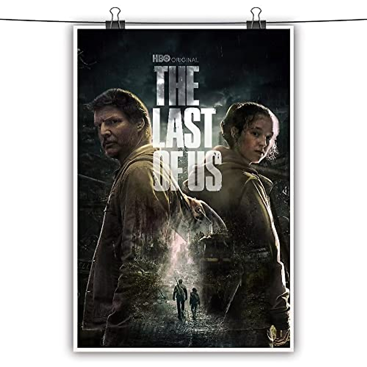 Game The Last Poster of US Poster 12x18inches（30x45cm） Unframed Canvas Movie Poster Wall Art For Room Aesthetic Morden Room Decoration TV Show Decor