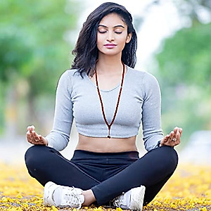 Bestewelry 324pcs 8mm Natural Sandalwood Bead Bracelet Making Kit Round Mala Bead Buddha Head Lotus Om Symbol Alloy Beads & Pendants Elastic Cords for Bracelets DIY Jewelry Making