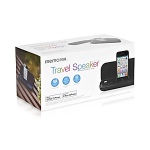 Memorex MA3122 Ultra Portable Travel Speaker for iPod and iPhone