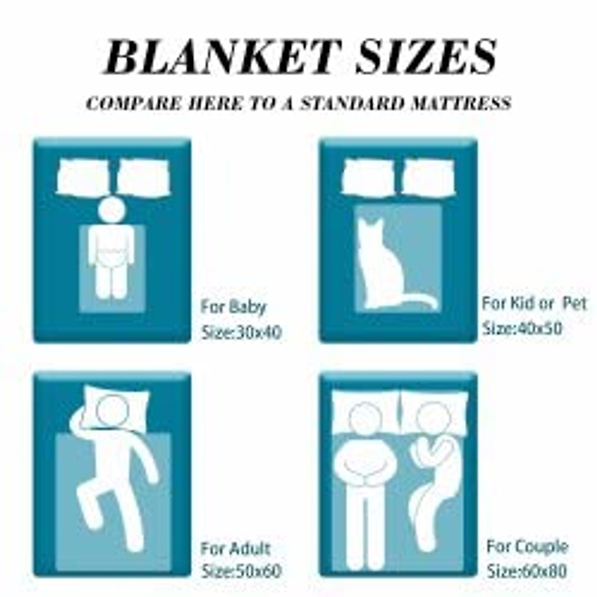 FunStudio Custom Blanket for Couple Men Women Customized Adults Throw Blankets with Name Text Date Personalized Birthdady Wedding