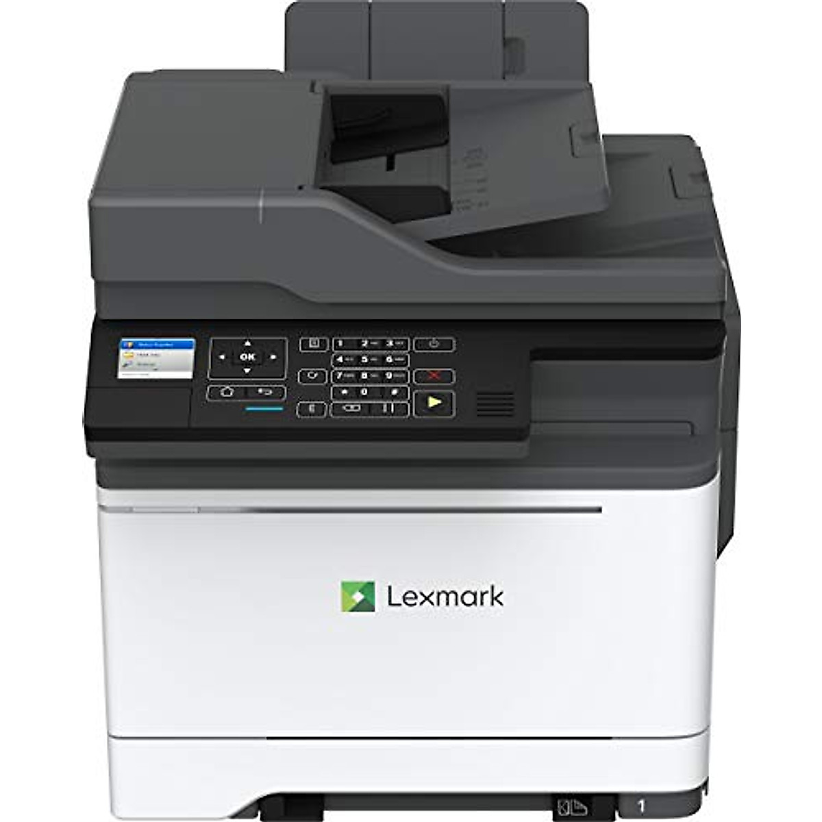 Lexmark Color Printer with Scanner Copier & Fax Laser Multifunction Office Machines (MC2425adw), Grey, Small