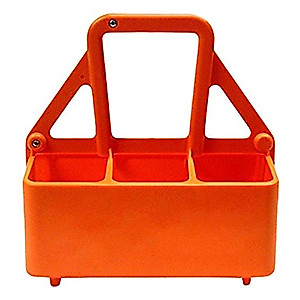 THE MARTIN SPORTS WATER BOTTLE CARRIER, PLASTIC, HOLDS 6 - 26 OZ BOTTLES.