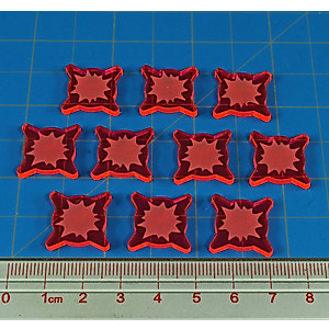 LITKO Game Token Upgrade Collection | Compatible with Star Wars: Legion | Panic | Suppression | Ion Damage | Aim | Dodge | Standby | (Combat & Vehicle Tokens)