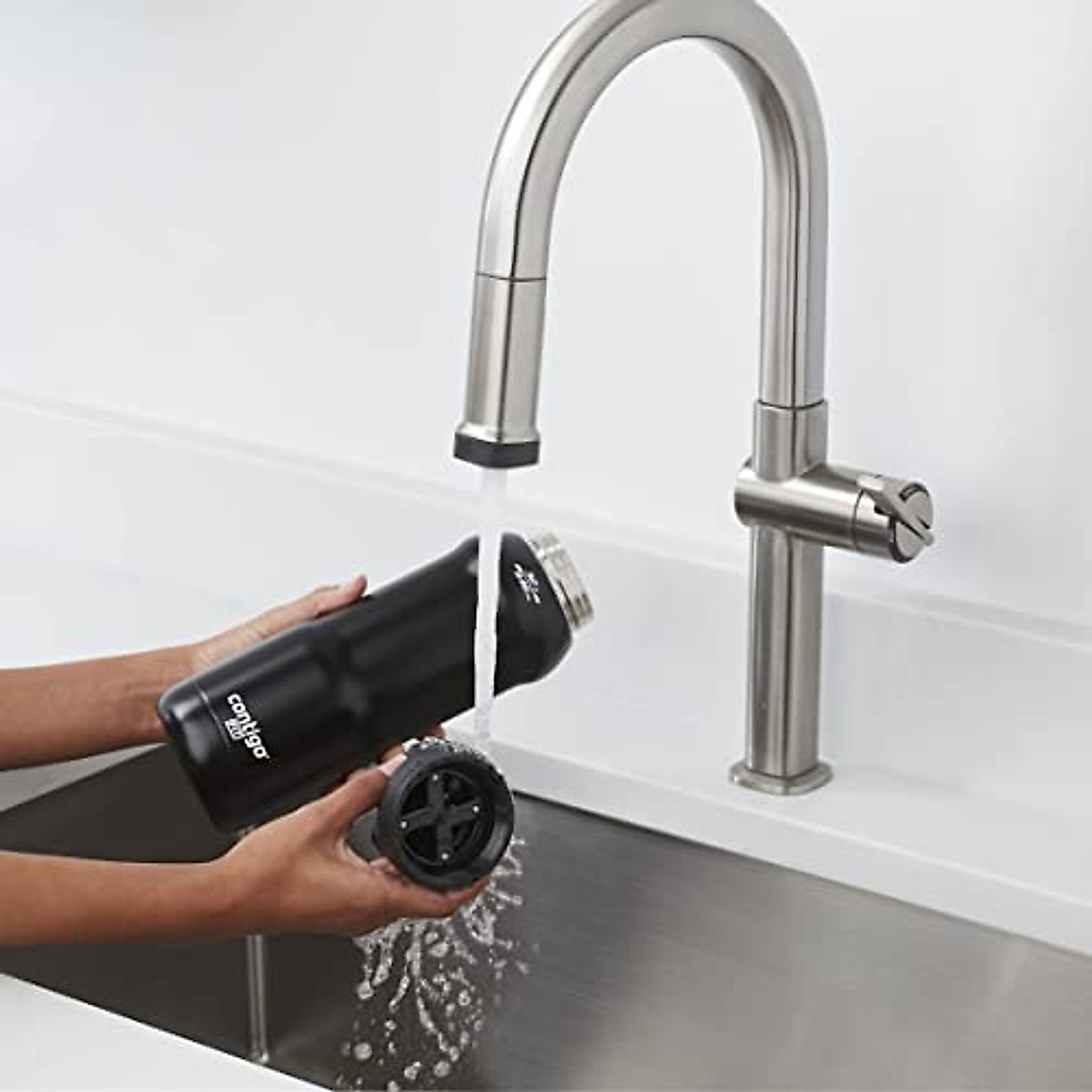 Contigo Fit Autoseal Water Bottle, 32 Oz, Licorice