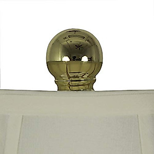 Décor Therapy PL3780 Floor Lamp, Polished Brass