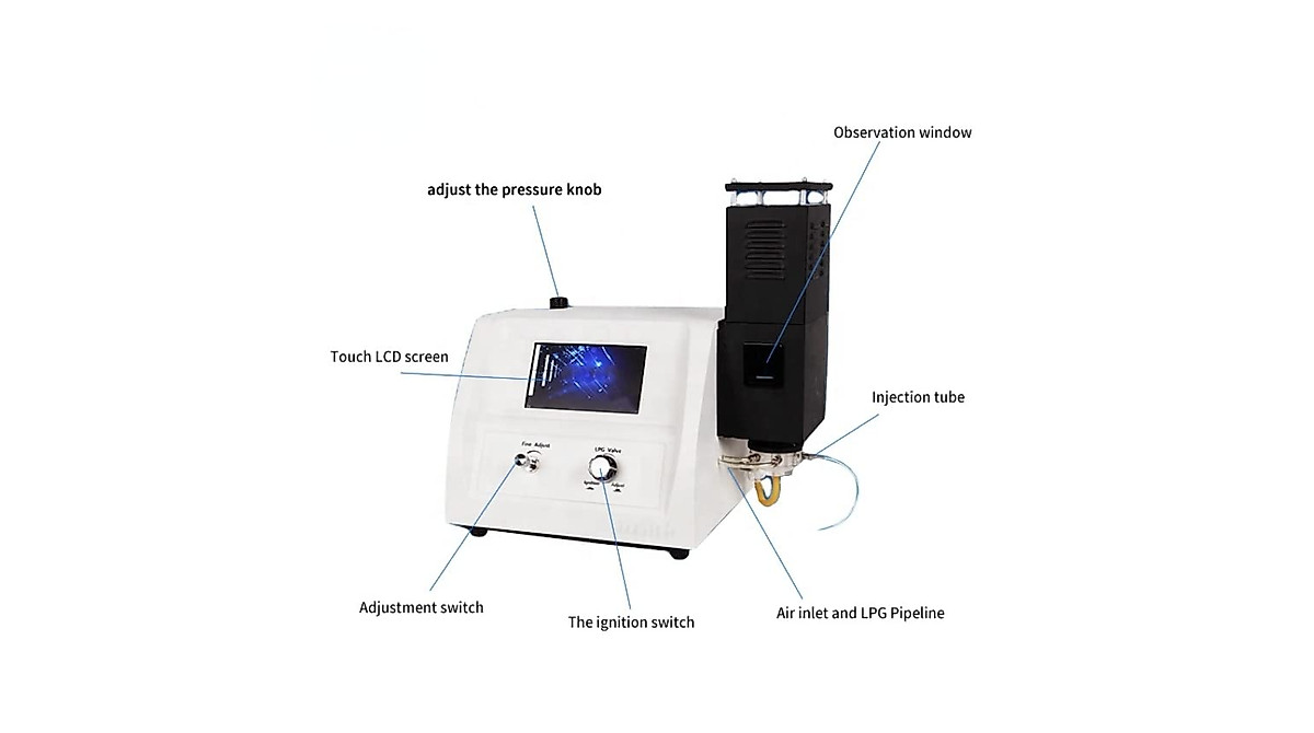 Flame Photometer Digital Flame Photometer Can Test Potassium, Sodium ...