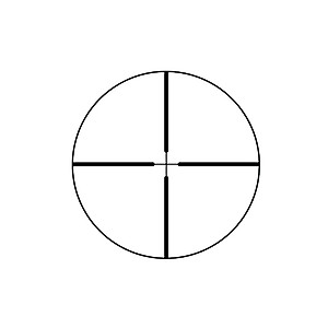 Bushnell Elite 4500 4X Riflescope 2.5-10x40, Hunting Riflescope, Multi-X Reticle, Second Focal Plane, 30mm Tube, Black