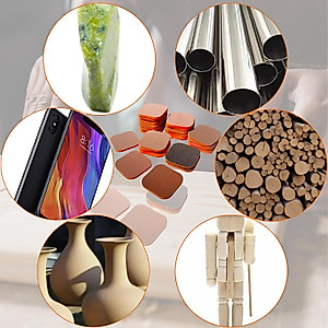 54 PCS 2 x 2 Inch Hand Sanding Pads - Soft Touch Sanding Pads from 320 to 3500 Grit - Ideal for Polishing Woods, Acrylics and Solid Surface