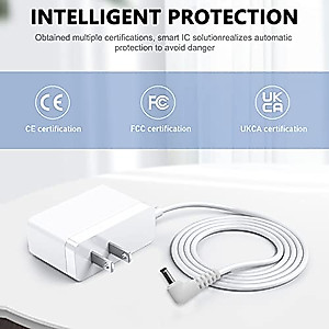 SGEOYPIL 5.9V Power Cord for Camera Unit, 9.8FT Safety Plug Compatible with Infant Optics Camera Unit DXR-8 / DXR-8 Pro Replacement Original Charger Adapter (Not Compatible with Monitor Unit)