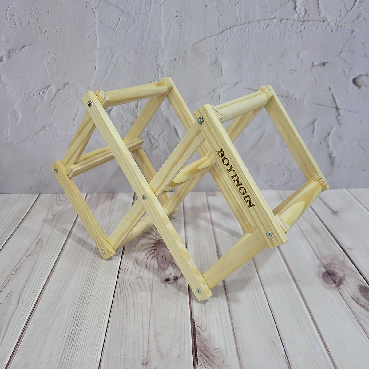 BOYINGIN Bottle Stands,Stylish and Functional,Durable Construction,Versatile Use