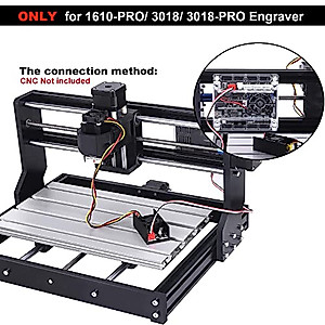 MYSWEETY 445nm 5.5W / 5500w Module Kit, Engraving Module Kit for CNC Router Machine DIY Engraver 1610-Pro/1810-Pro/3018/3018-Pro/3018 Pro-M/3018 Max
