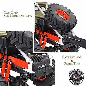 Kingkong RC 1/12th RC Crawler Q157 Mud Monster 4x4 Soviet Truck w/Metal Chassis KIT Set