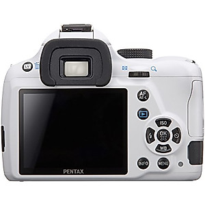 Pentax K-50 16MP Digital SLR Camera Kit with DA L 18-55mm WR f3.5-5.6 and 50-200mm WR Lenses (White) - International Version