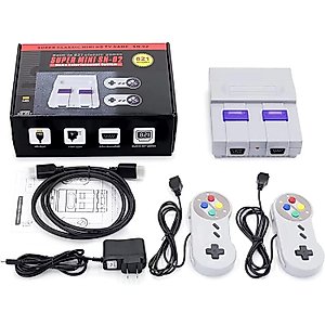 Super Retro Game Console Classic Mini HDMI System with Built in 821 Old School Video Games, Super Classic Edition System, Plug and Play
