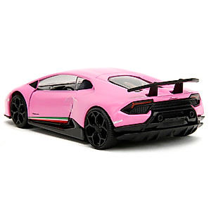 Lambo Huracan Performante Matt Pink Pink Slips Series 1/32 Diecast Model Car by Jada 34661