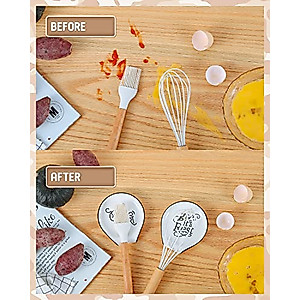 YMASINS Coffee Spoon Rest, Spoon Rest for Stove Top, Ceramic Spoon Holder for Stove Top, Utensil Rest for Kitchen Counter, Premium White Spoon Rest for Spoon, Ladles, Spatula, 2pcs