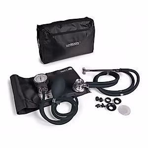 Lumiscope Professional Blood Pressure and Stethoscope Kit, Pink, 100-040P