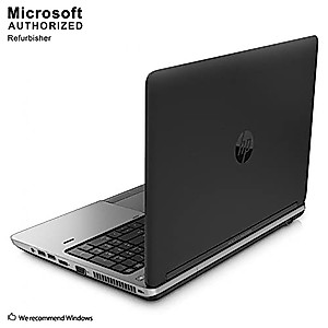 HP Probook 650 G1 15 Inch Business Laptop, Intel Core i5-4210M up to 3.2GHz, 16G DDR3, 256G SSD, DVD, DP, VGA, Windows 10 Pro 64 Bit-Multi-Language Supports English/Spanish/French(Renewed)