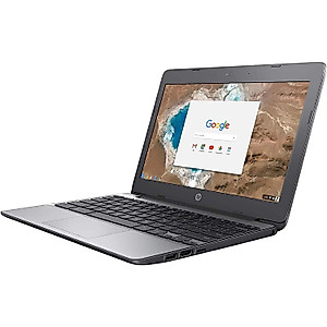 HP Chromebook 11-V031nr 11.6" 4GB 16GB Intel Celeron N3050 X2 1.6GHz, Gray (Renewed)