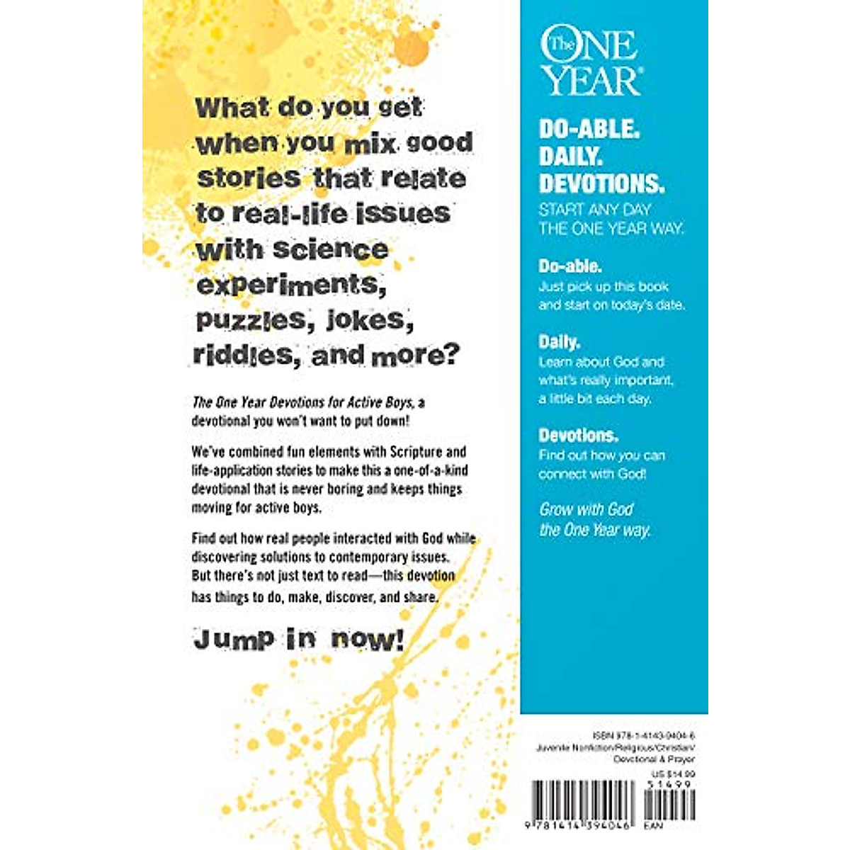 The One Year Devotions for Active Boys