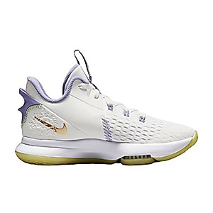 Nike Lebron Witness CQ9380-102 Mens Basketball Shoes (Summit White/MTLC Bronze)