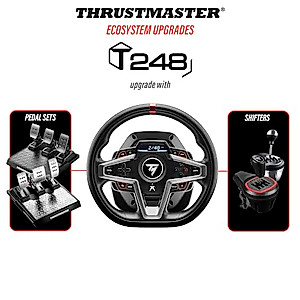 ThrustMaster T248 Force Feedback Racing Wheel for Xbox Series X|S/Xbox One/PC