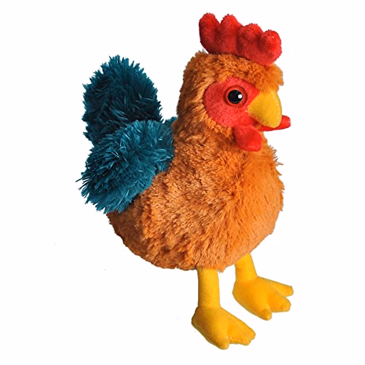 Wild Republic Rooster Plush, Stuffed Animal, Plush Toy, Gifts for Kids, Hug’Ems 7 inches