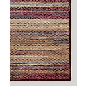 Unique Loom Barista Collection Area Rug - Icatu (7' 10" Square, Beige/ Brown)