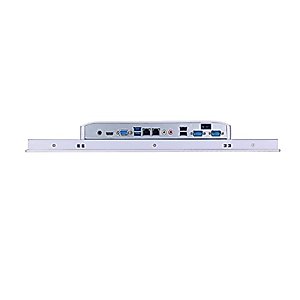 HUNSN 19" TFT LED Industrial Panel PC, High Temperature 5-Wire Resistive Touch Screen, Intel Core I5 1135G7, Windows 11 or Linux Ubuntu, PW29C, VGA, HDMI, 2 x LAN, 2 x COM, 8G RAM, 128G SSD