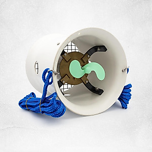 ICE EATER P1000/100-1 Horse Power 115V 100 Feet Power Cord - No Assembly Required | Pond De icer | Dock Bubbler Deicer | Marina De–Icer | Pond Aerator | Hydrasearch