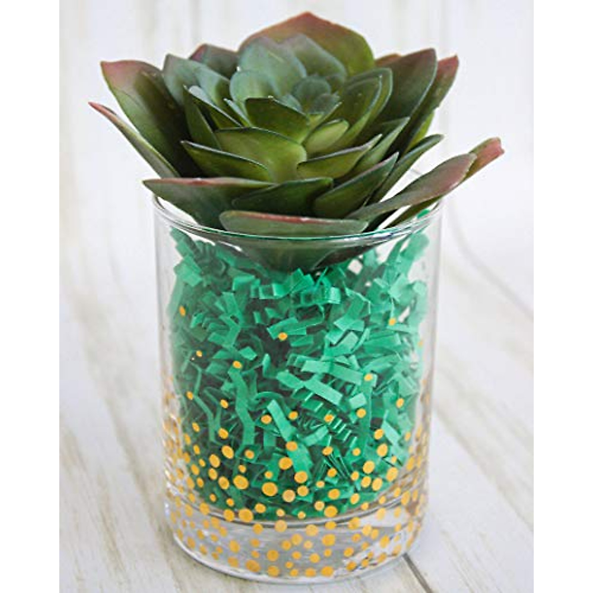 MagicWater Supply Crinkle Cut Paper Shred Filler (1/2 LB) for Gift Wrapping & Basket Filling - Green