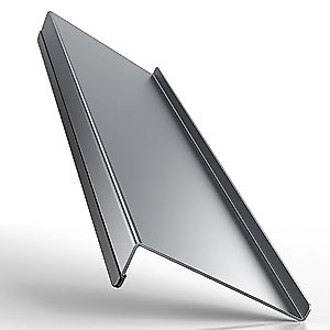 Aluminum Alloy Tilted Computer Keyboard Stand for Easy Ergonomic Typing, Keyboard Tray Holder with Silicone Non-Slip Case for Office Desk, Home, School, Desktop
