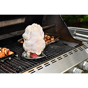 Barbecue Beer Can Chicken Roaster - by Home-X