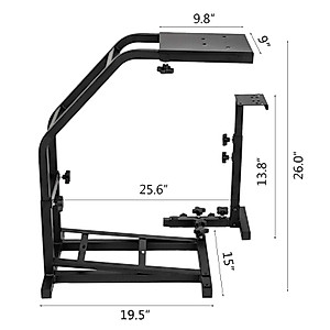 VEVOR G29, G27 and G25 Racing Simulator steering stand GT Racing Simulator steering stand, wheel support and pedal not included
