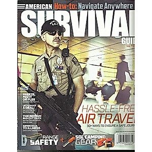 AMERICAN SURVIVAL GUIDE MAGAZINE, HASSLE-FREE AIR TRAVEL SEPTEMBER, 2018