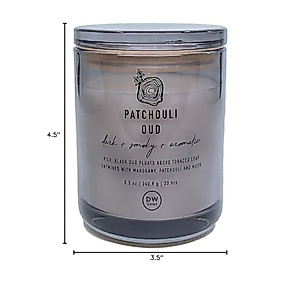 DW Home Patchouli Oud Scented Candle