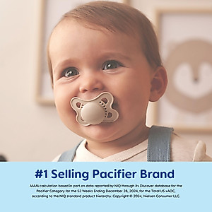 MAM Day & Night Pacifier, 0-6 Months, Boy, 3 Pack