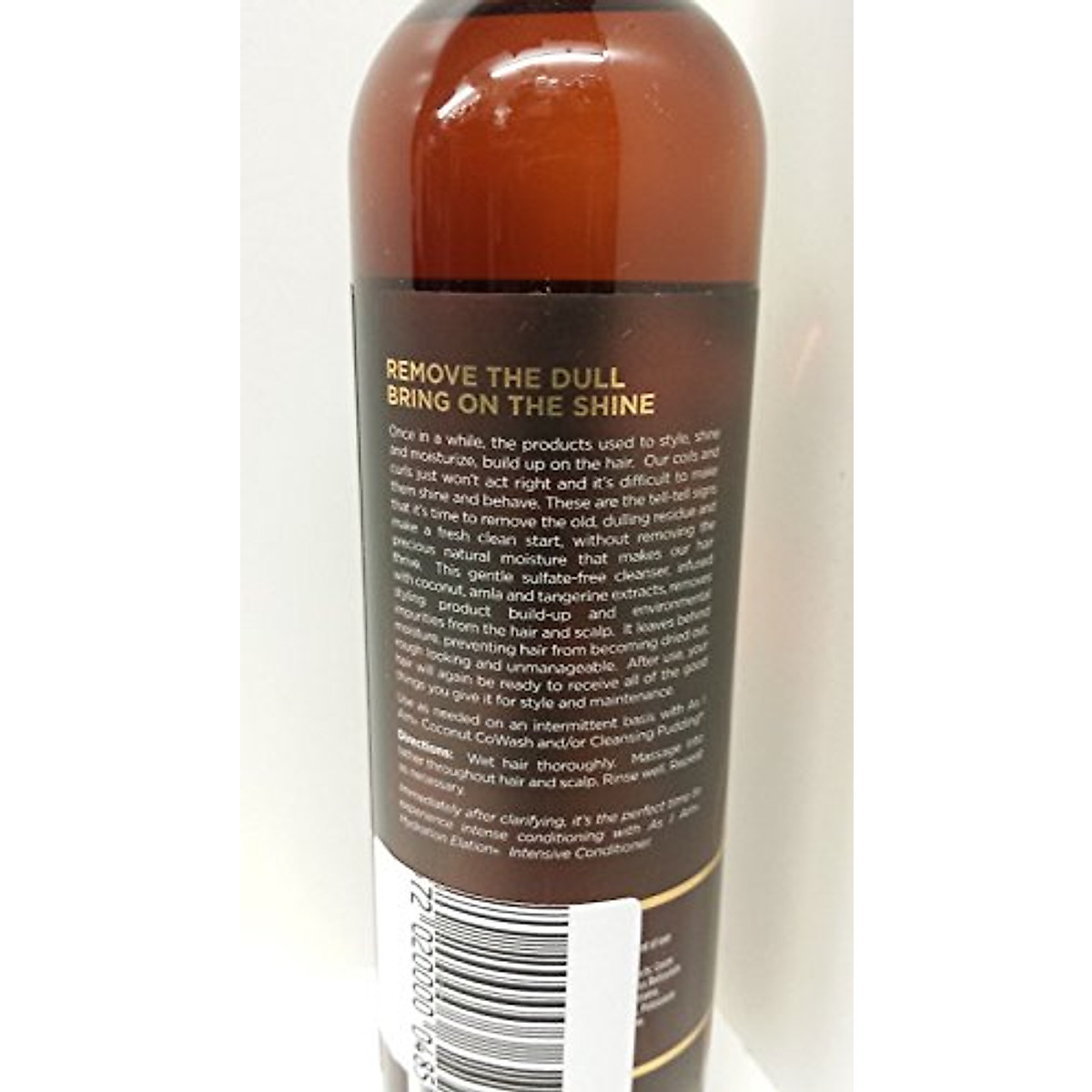 As I Am Curl Clarity Shampoo - 8 ounce - with Coconut, Amla & Tangerine - Gently Cleanses Curly Hair - Vegan & Cruelty Free - Sulphate Free - Parabens Free - Phthalate Free