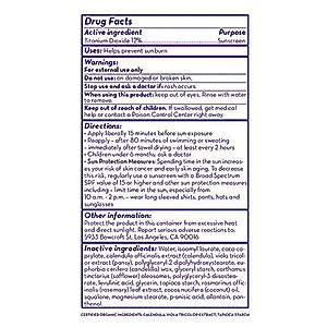 California Baby Super Sensitive SPF 30+ Sunscreen Lotion | Broad Spectrum | Unscented Mineral Sunscreen Face & Body | Allergy-Friendly | Coral Reef Safe | Benzene-Free | Baby, Kids, Adults Physical Sunscreen For Sensitive Skin or Eczema | 170 g / 6 oz.