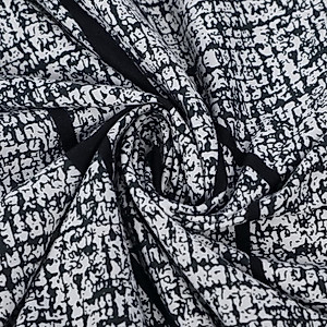 SearchI Office Chair Cover with Durable Zipper, Printed Washable Stretchable Desk Chair Cover, High Back Computer Chair Cover, Office Chair Seat Slipcover (Grey Pattern, Medium)