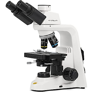 SWIFT 40X-2500X Compound Trinocular Microscope Stellar Pro-T-BD, Brightfield Darkfield, Research-Grade Infinity Corrected, Mechanical Stage, Ultra-Precise Focusing, Camera-compatible, Darkfield Slider