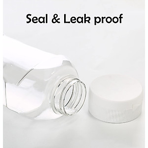 WXOIEOD 4 Pieces Plastic Salad Dressing Containers, 360ml Empty Ketchup Bottle Honey Mustard Squeeze Container Sauce Squirt 360ml/12oz