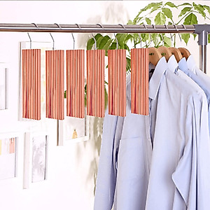 Homode Cedar Blocks, Cedar Hang Ups for Clothes Storage, Cedar Sachets for for Closets and Drawers, Fresh Scent Ceder Wood, 18 Pack